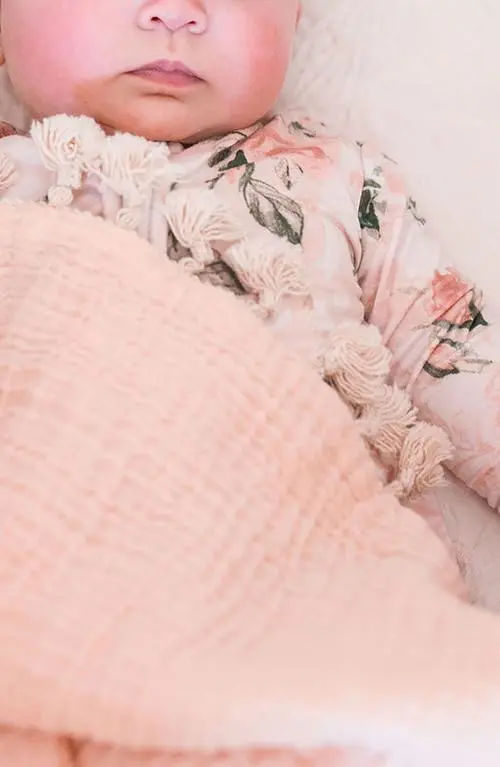 CRANE BABY Muslin Blanket - Pink