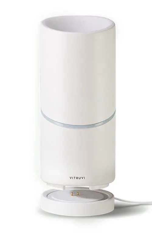 VITRUVI Move Cordless Essential Oil Diffuser - White