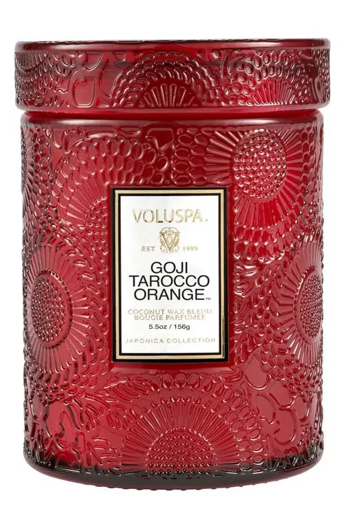 Voluspa Small Jar Candle - Goji Tarocco Orange