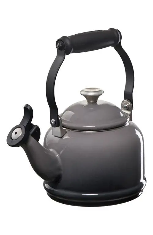 LE CREUSET Demi Tea Kettle - Oyster/ Silver