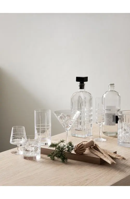 ORREFORS Street' Martini Glasses