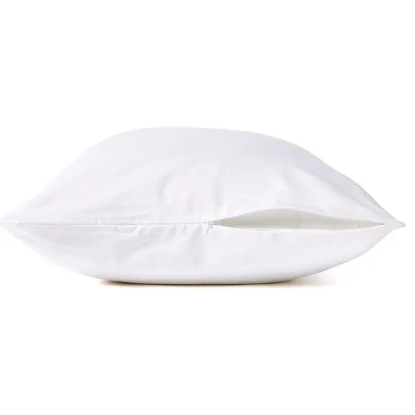 COYUCHI Organic Cotton Pillow Protector - Alpine White
