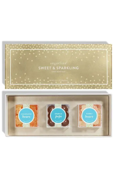 SUGARFINA Sweet & Sparkling 2.0 3-piece Candy Bento Box - None