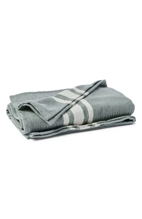 COYUCHI Cirrus Organic Cotton Blanket - Cypress