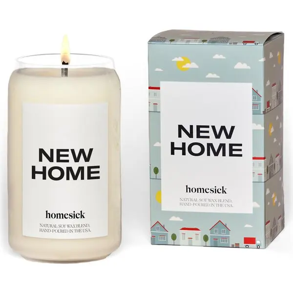 HOMESICK New Home Candle - White