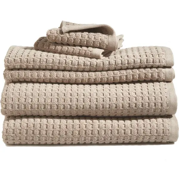 Dkny Quick Dry 6-piece Bath Towel - Linen