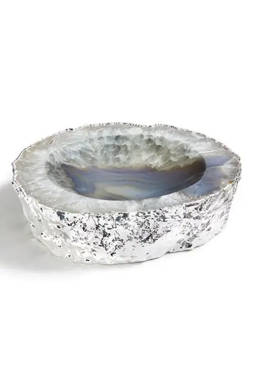 ANNA NEW YORK Cascita Bowl - Tan And Silver