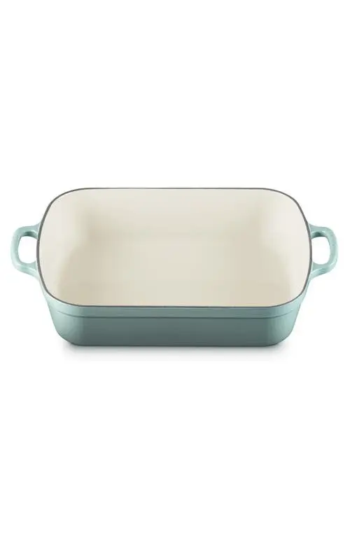 LE CREUSET Signature 3 Quart Enameled Cast Iron Roaster - Sea Salt