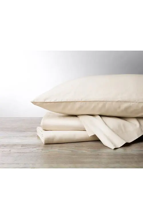COYUCHI Cloud Set Of 2 Brushed Organic Cotton Flannel Pillowcases - Undyed