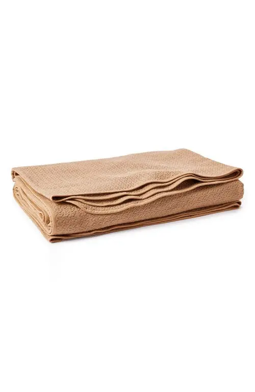COYUCHI Honeycomb Organic Cotton Blanket - Ginger