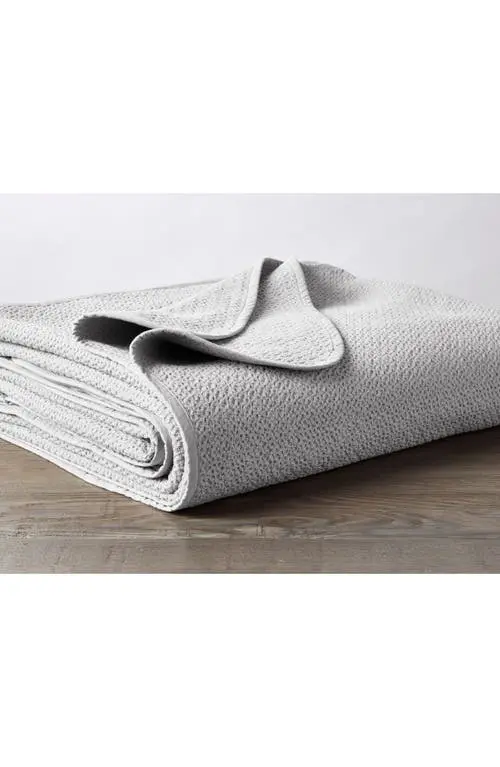 COYUCHI Honeycomb Organic Cotton Blanket - Pewter