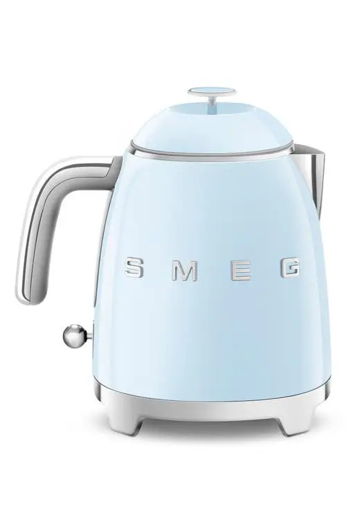 SMEG 50's Retro Style Mini Electric Kettle - Pastel Blue