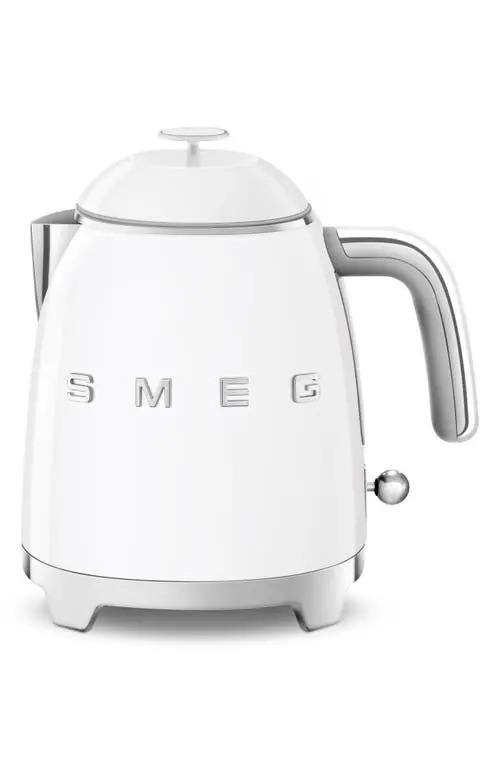 SMEG 50's Retro Style Mini Electric Kettle - White