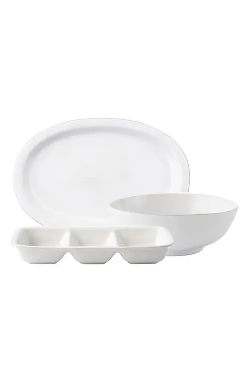 JULISKA Puro 3-piece Essentials Serving Set - Whitewash
