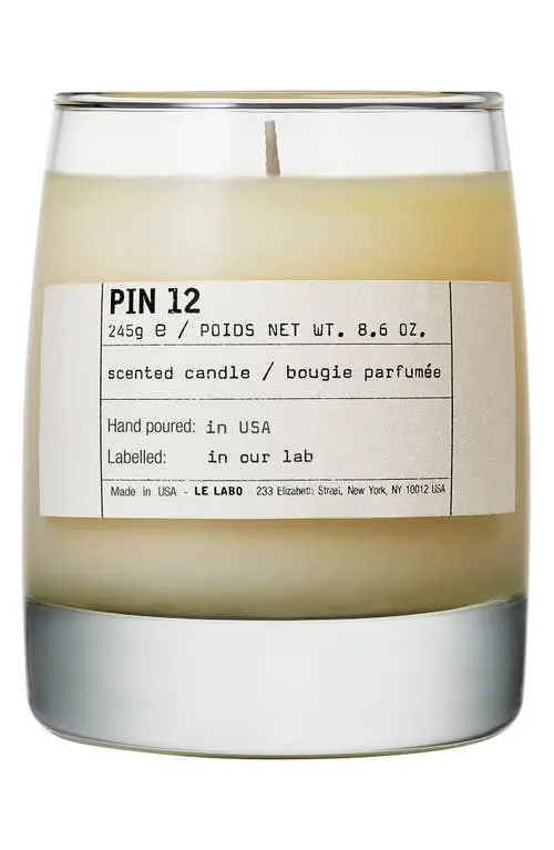 Le Labo Pin 12 Classic Candle - No Color