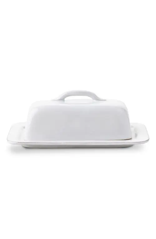 JULISKA Puro Butter Dish - Whitewash