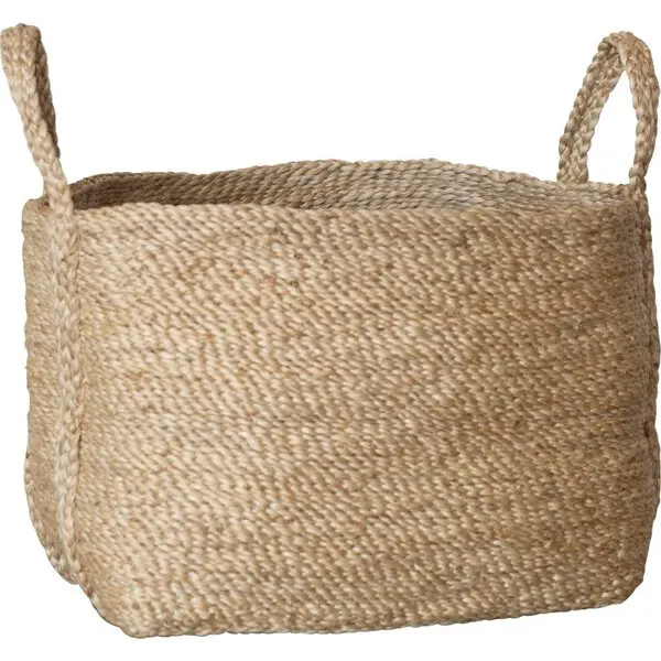 WILL & ATLAS Jute Basket - Natural