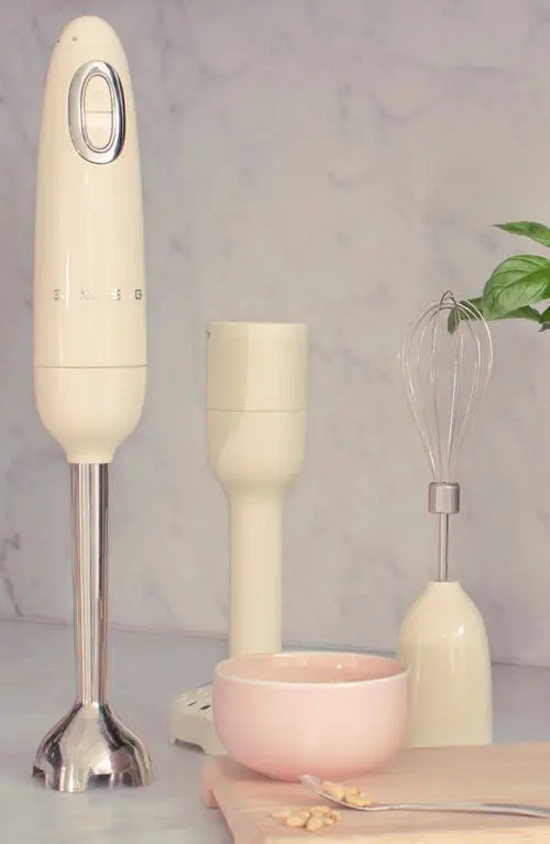 SMEG 50s Retro Style Hand Blender With Accessories