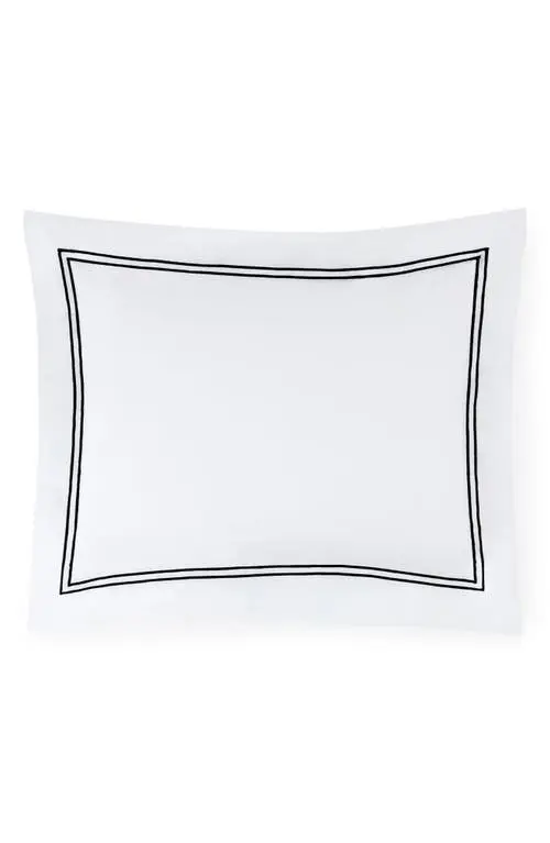 SFERRA Grande Hotel Sham - White/ Black