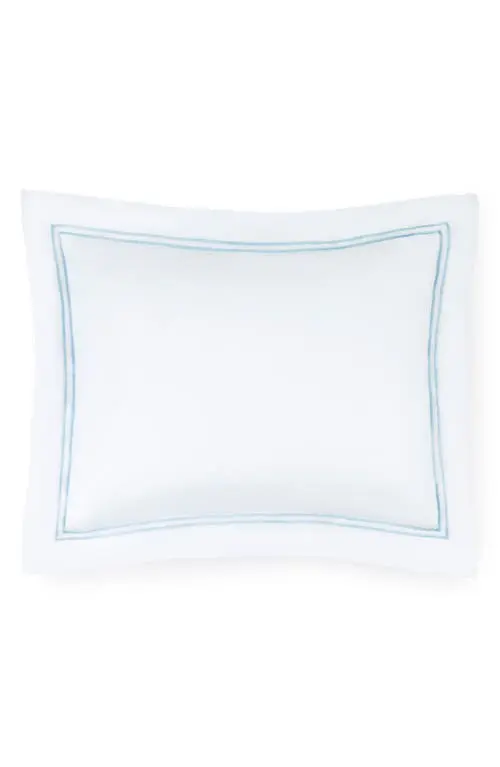 SFERRA Grande Hotel Sham - White/blue
