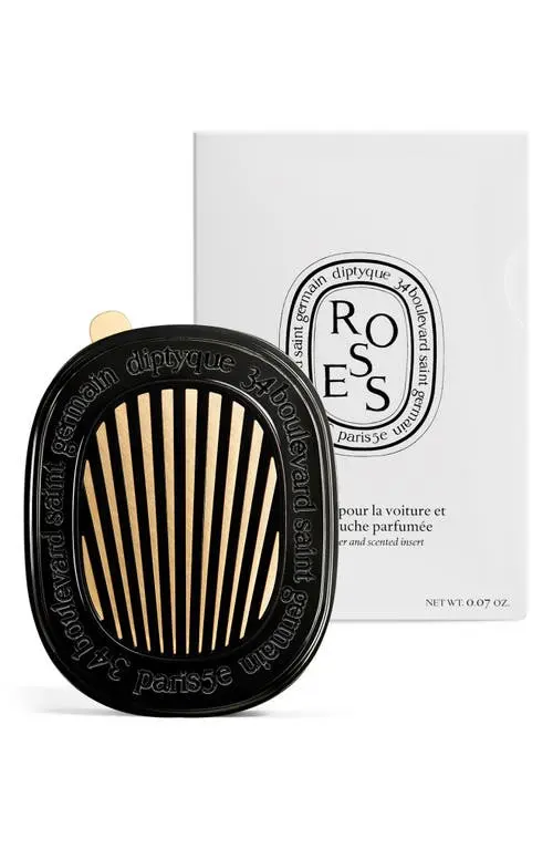 DIPTYQUE Roses Car Fragrance Diffuser And Refill Insert Set - No Color