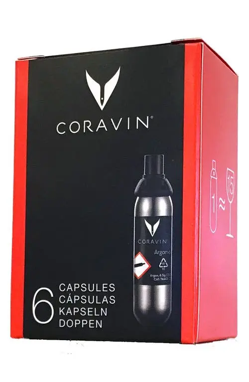 CORAVIN 6-pack Pure™ Capsules - None