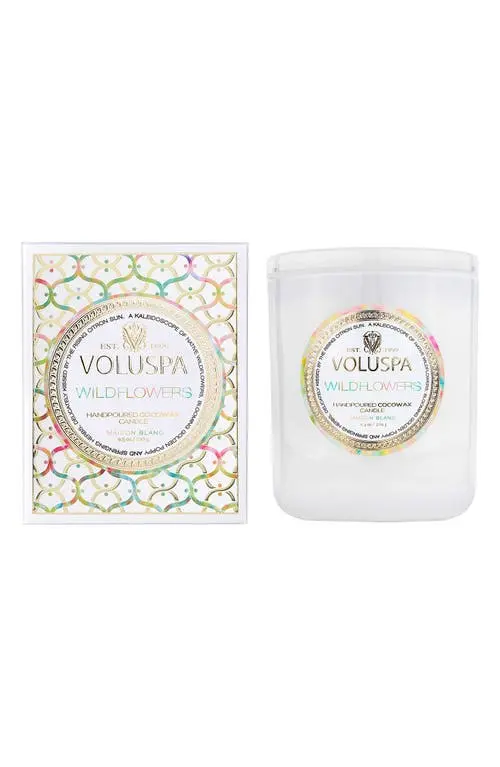 Voluspa Boxed Classic Candle - Wildflowers