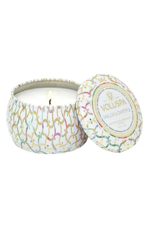Voluspa Mini Tin Candle - Wildflowers