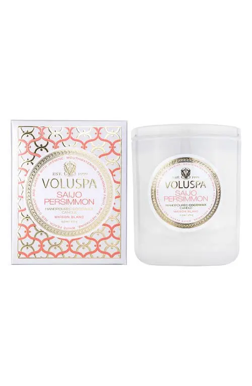 Voluspa Boxed Classic Candle - Saijo Persimmon
