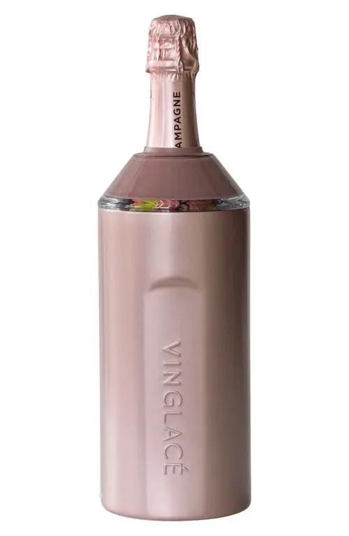 VINGLACE Wine & Champagne Chiller - Rose Gold