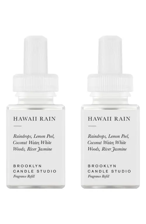 PURA X Brooklyn Candle Studio 2-pack Diffuser Fragrance Refills - Hawaii Rain