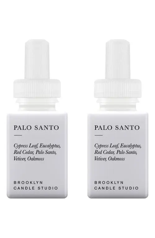 PURA X Brooklyn Candle Studio 2-pack Diffuser Fragrance Refills - Palo Santo