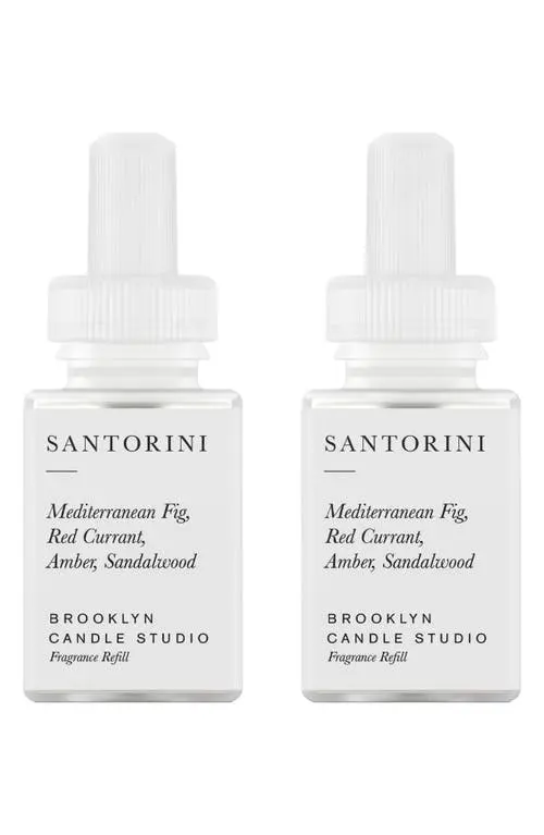 PURA X Brooklyn Candle Studio 2-pack Diffuser Fragrance Refills - Santorini