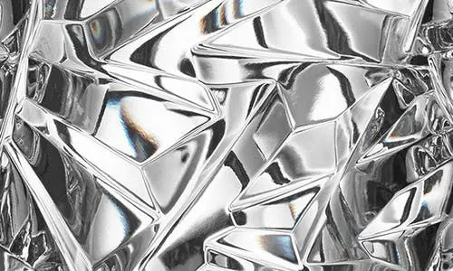 ORREFORS Carat Crystal Vase - Clear
