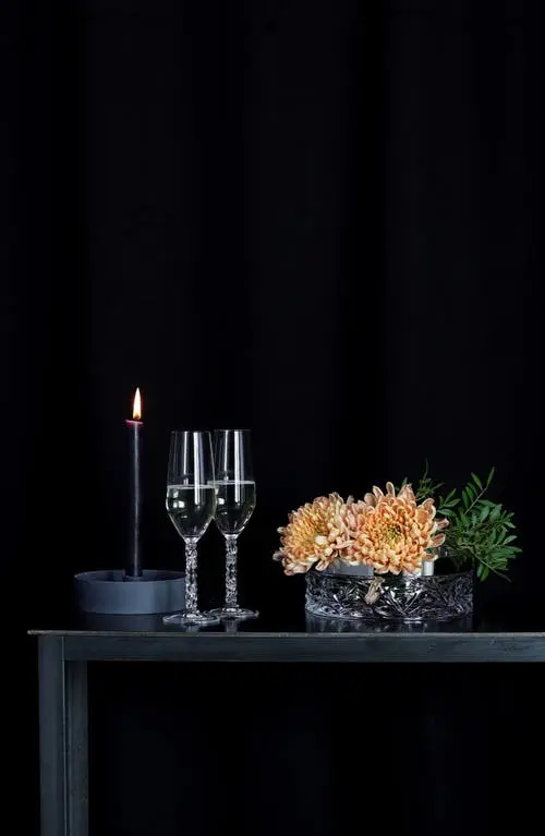 ORREFORS Carat Crystal Bowl