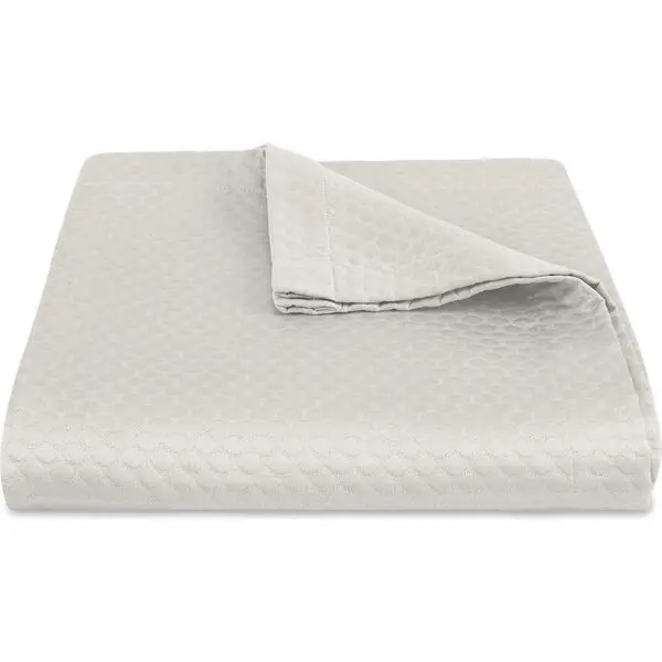 MATOUK Pearl Coverlet - Silver