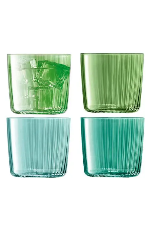 LSA Gems Set Of 4 Tumblers - Green