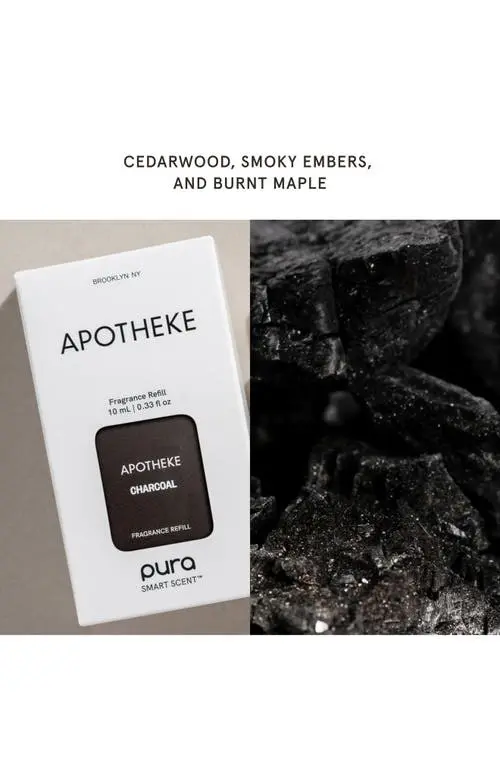 APOTHEKE X Pura 2-pack Smart Fragrance Diffuser Refills - Charcoal