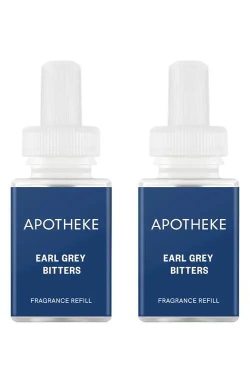 APOTHEKE X Pura 2-pack Smart Fragrance Diffuser Refills - Earl Grey Bitters