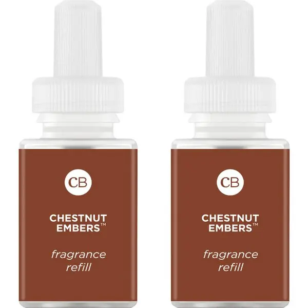 PURA X Capri Blue 2-pack Smart Fragrance Diffuser Refills - Chestnut Embers