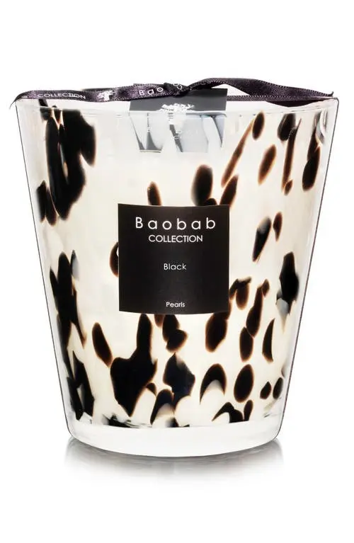 BAOBAB COLLECTION Black Pearls Candle - Grapefruit/ginger/rose