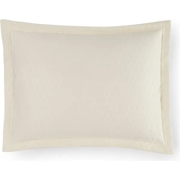 SFERRA Favo Boudoir Sham - Ivory