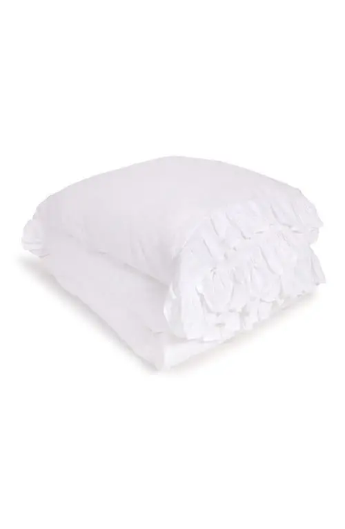 POM POM AT HOME Charlie' Linen Duvet Cover - White