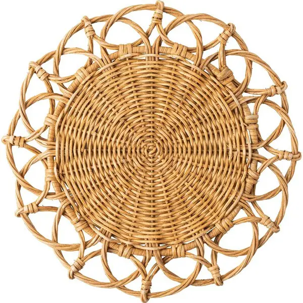 JULISKA Provence Rattan Placemat - Natural Multi
