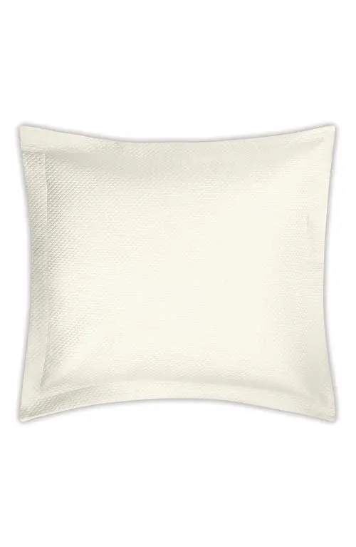 MATOUK Alba Euro Sham - White
