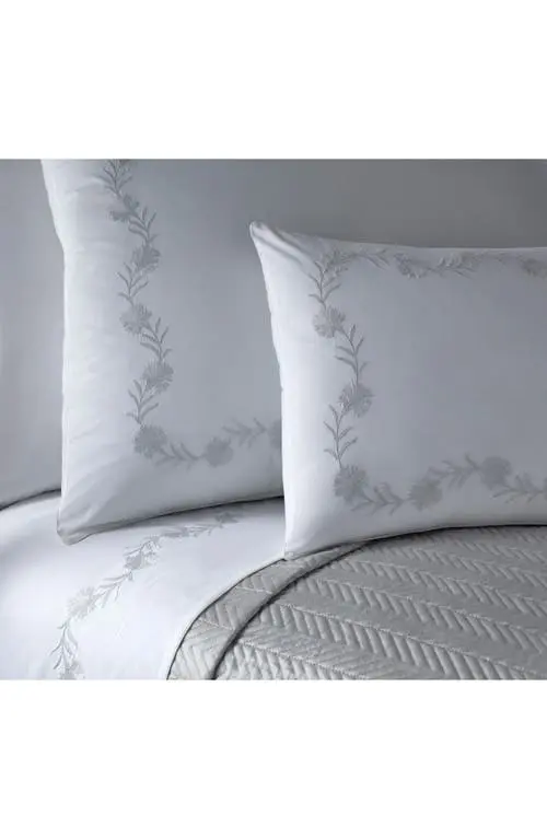 MATOUK Daphne Floral Embroidered Sham - Dune