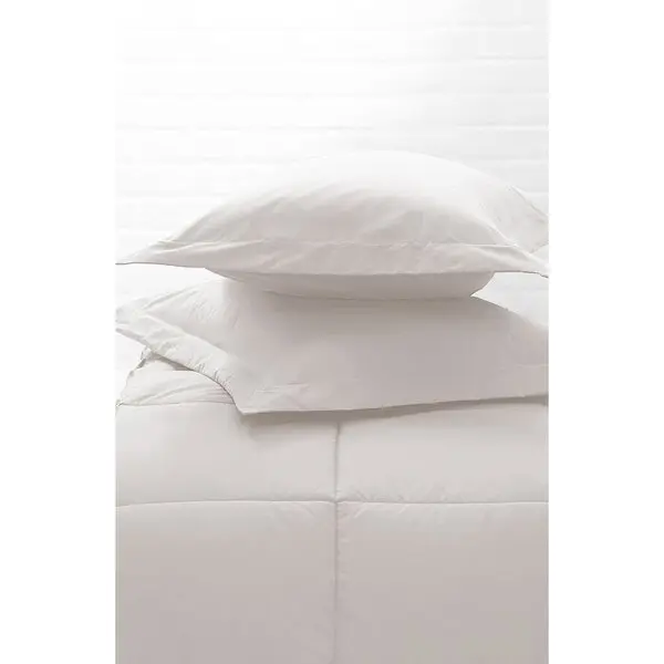 ALLIED HOME Cotton Twill Sham - White