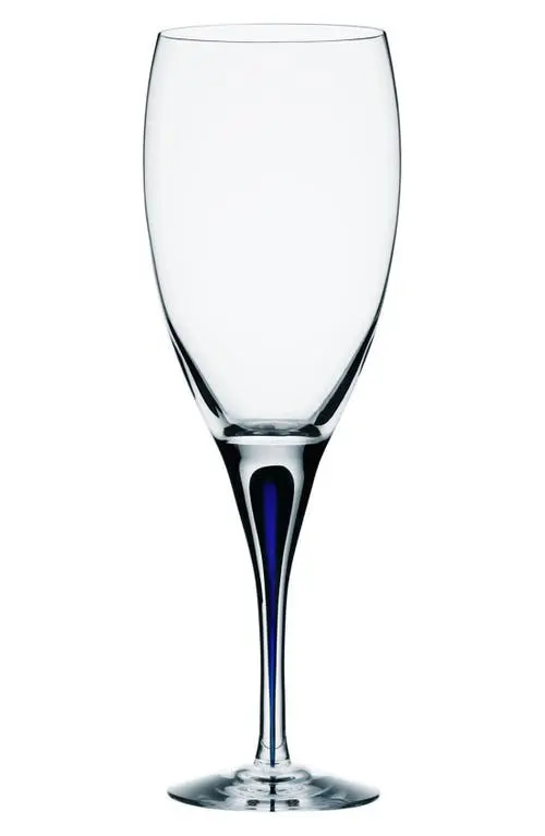 ORREFORS Intermezzo White Wine Glass - Clear/blue