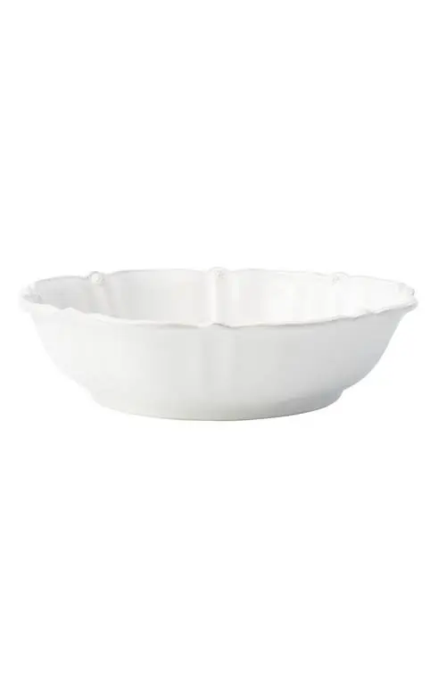 JULISKA Berry & Thread Ceramic Serving Bowl - White