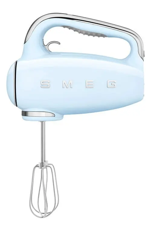 SMEG 50s Retro Style Hand Mixer - Pastel Blue